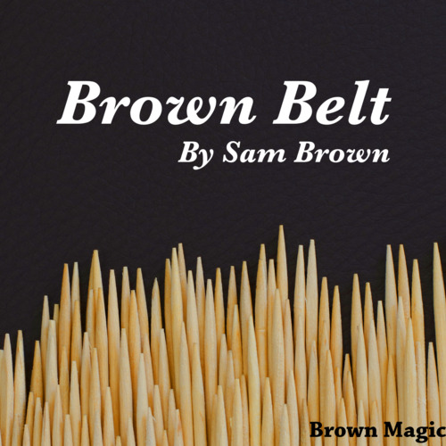 Brown Belt by Sam Brown Instant Download