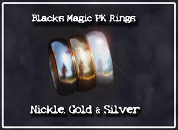 Black's Magic PK Ring SILVER Size 12
