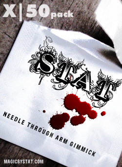 STAT Needle Thru Arm Gimmick BIG 50 PACK