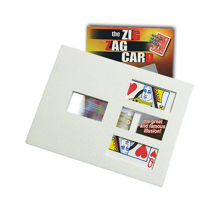 ZIG-ZAG Card (Bicycle Back) - by Di Fatta