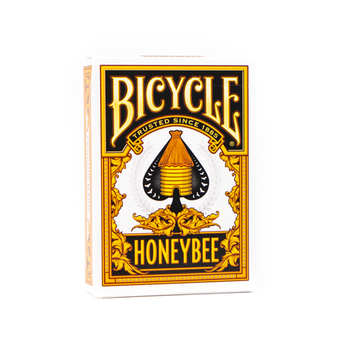 Bicycle Honeybee Playing Cards Yellow Gilded