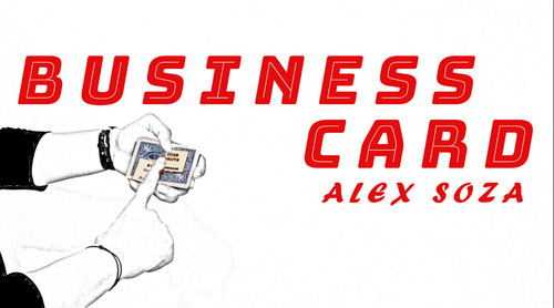 Business Card By Alex Soza Instant Download