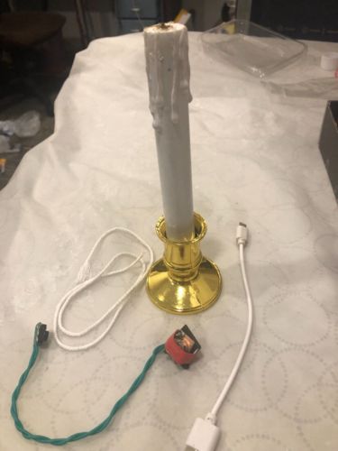 Remote control Candle upgrade ( with spark ignition) by Hatiro Nishiguchi
