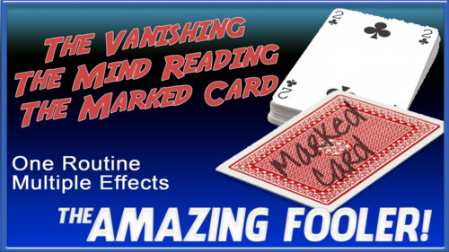 Amazing Fooler Card Trick by Totally Magic Instant Download