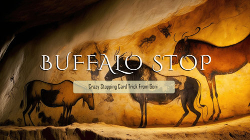 Buffalo Stop by Geni Instant Download