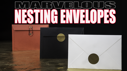 Marvelous Nesting Envelopes (Gimmicks and Online Instructions) by ...