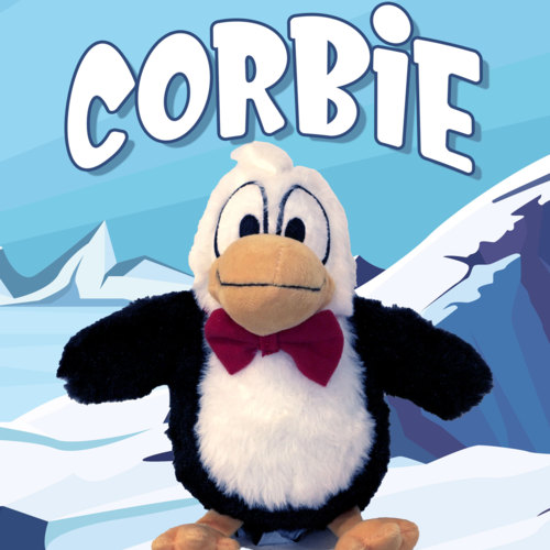 Corbie the Penguin Plushie 2023 Version