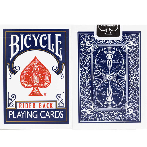 Bicycle Empty Tuck Box Classic Blue