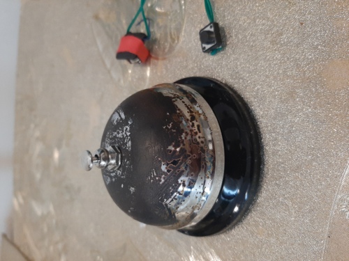 Vintage spirit bell by Hatiro Nishiguchi