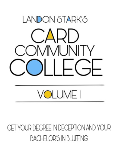 Card Community College by Landon Stark Instant Download