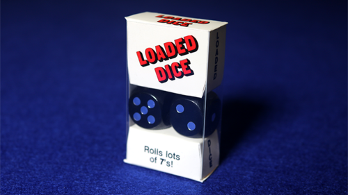 Loaded Dice (Weighted, Wood, Black)s