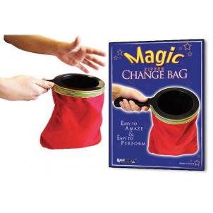 Magic Zipper Change Bag Red