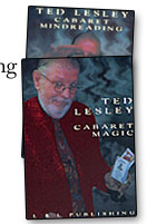 Ted Lesley's Cabaret Mindreading & Cabaret Magic Set DVD