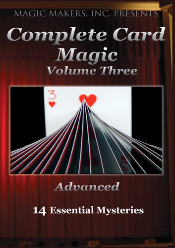 Complete Card Magic - Volume Three: Advanced - 14 Valuable Mysteries DVD