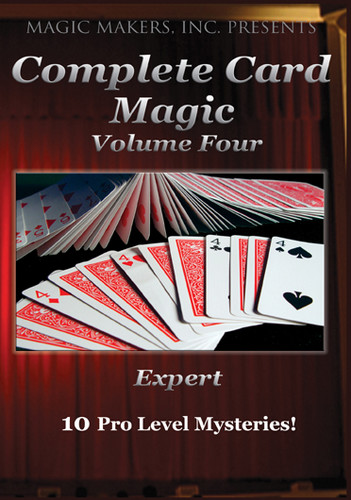 Complete Card Magic - Volume Four: 10 Pro Level Mysteries DVD