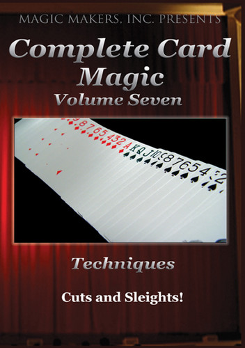 Complete Card Magic - Volume Seven: Cuts and Sleights! DVD