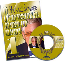 Michael Skinner's Professional Close-Up Magic -- Volume 1 DVD