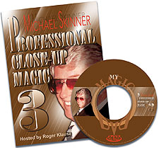 Michael Skinner's Professional Close-Up Magic -- Volume 3 DVD