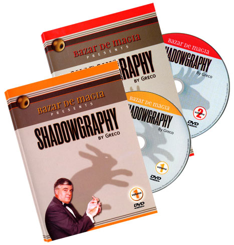 Shadowgraphy by Carlos Greco Volumes 1-2 2 DVD's