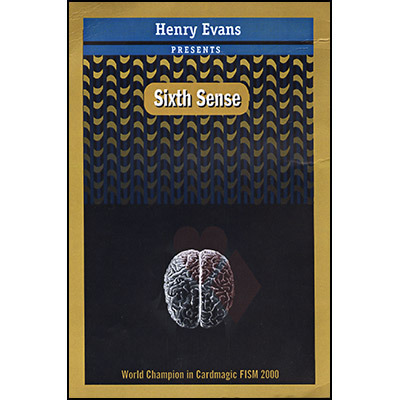 Sixth Sense by Henry Evans RED DVD + Gimmicks