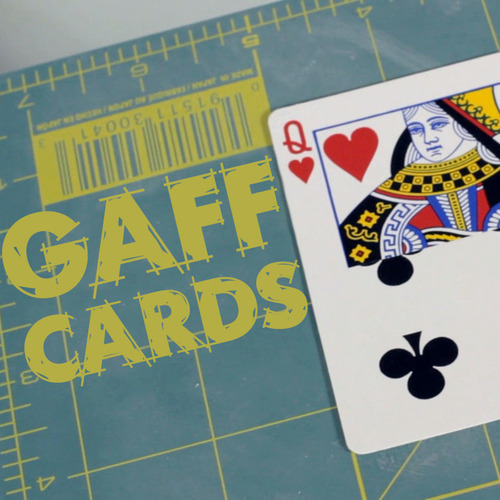 Gaff Cards with Gary Plants Instant Download