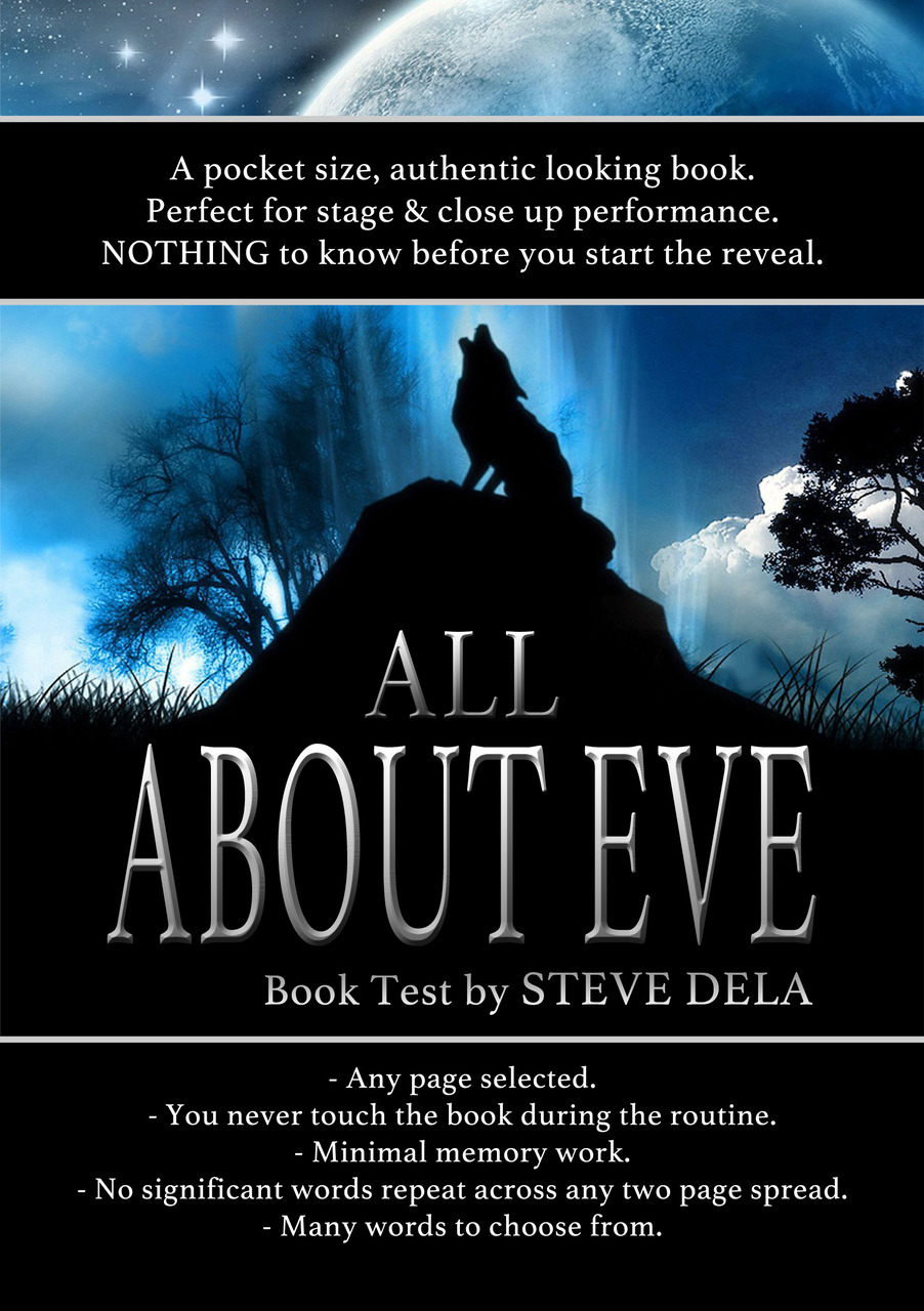 All About Eve - Book Test by Steve Dela