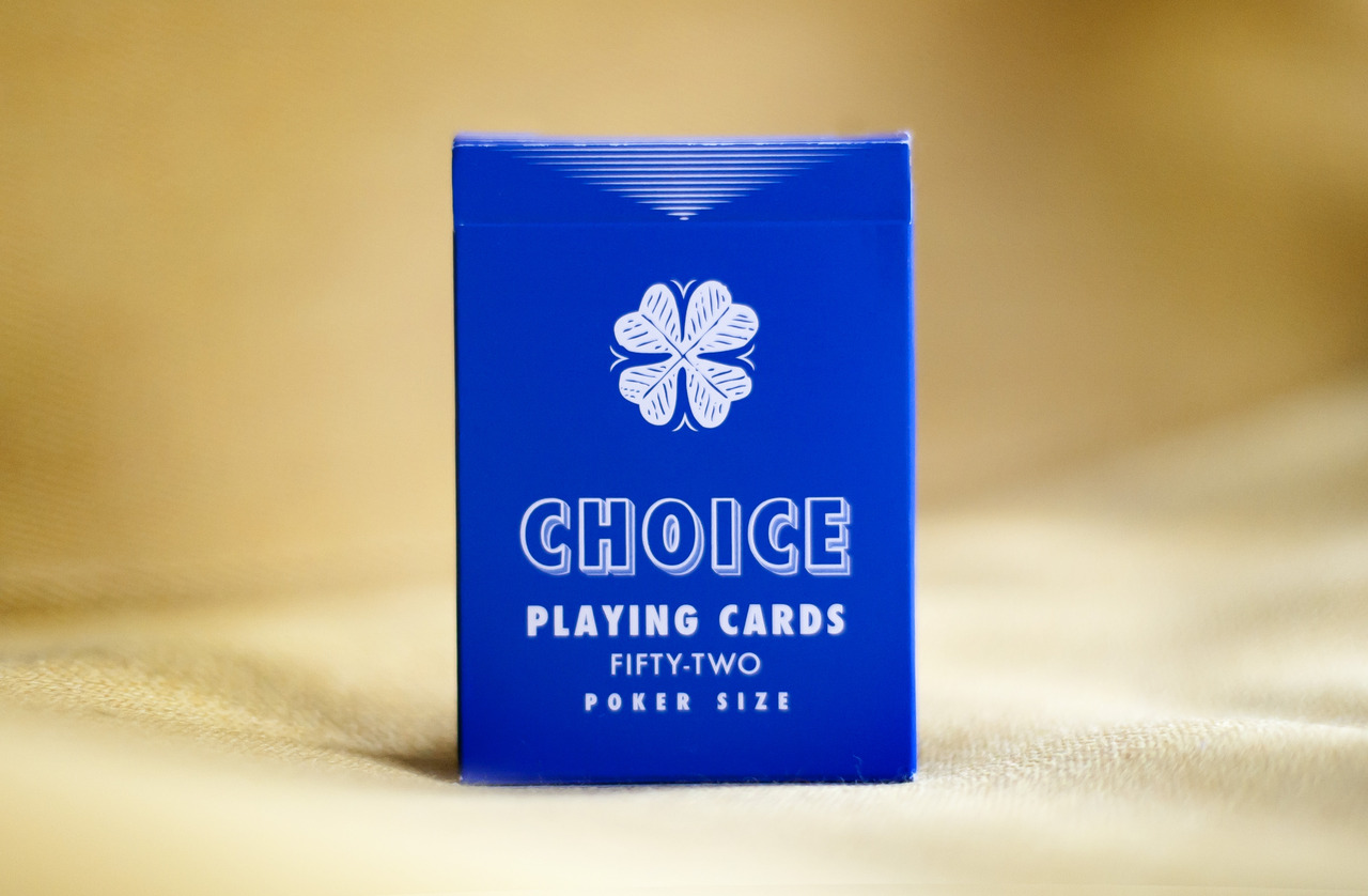 Blue Choice Playing Cards 1 Deck