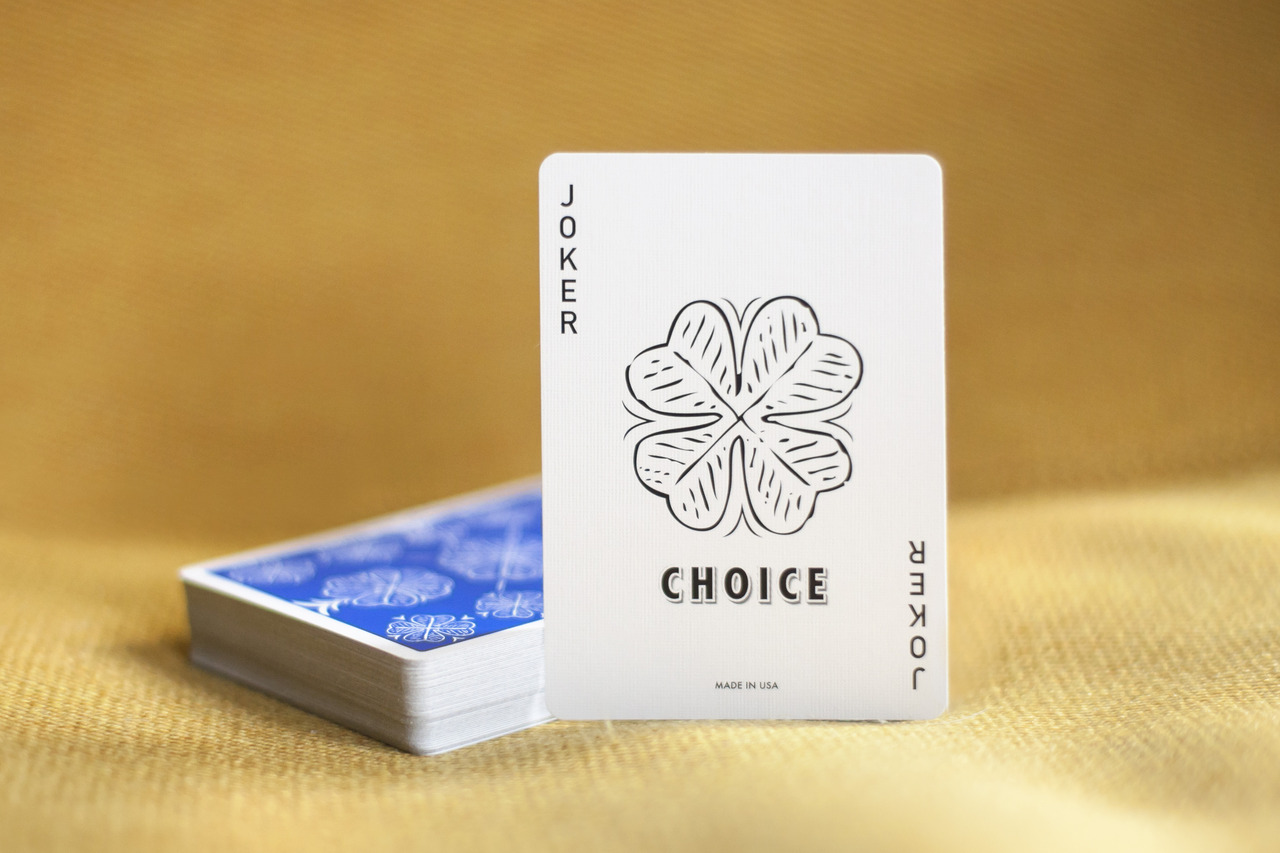 Blue Choice Playing Cards 1 Deck