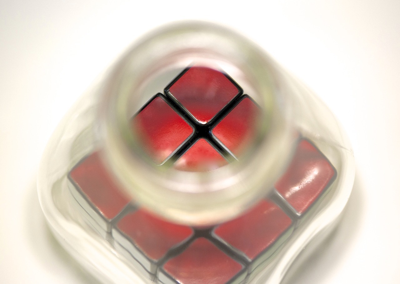 Mystery Cubed Solved Cube