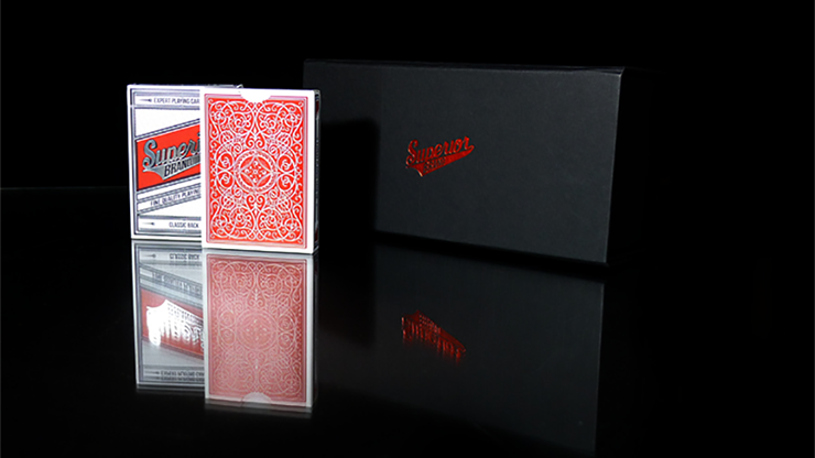 Superior (Red) Playing Cards by Expert Playing Card Co