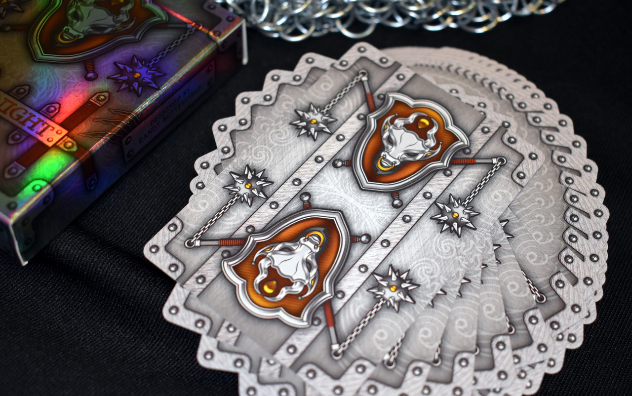 Rage KNIGHT Playing Cards by Randy Butterfield