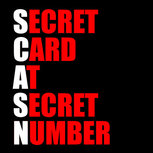 SCASN: Secret Card at Secret Number by Chris Westfall Instant Download