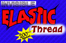 Invisible ELASTIC Thread 200 Feet