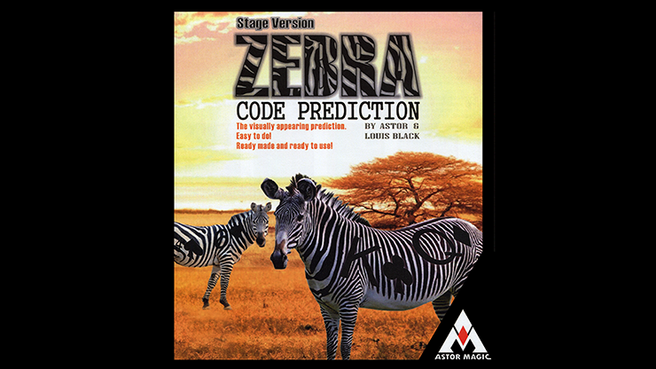 Zebra Code Prediction (Stage Version) by Astor and Louis Black
