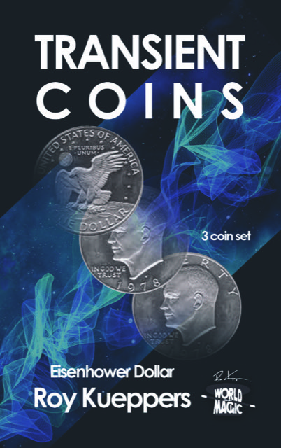 TRANSIENT COINS (SPLIT 3 COIN SET) - EISENHOWER DOLLAR by Roy Kueppers ...