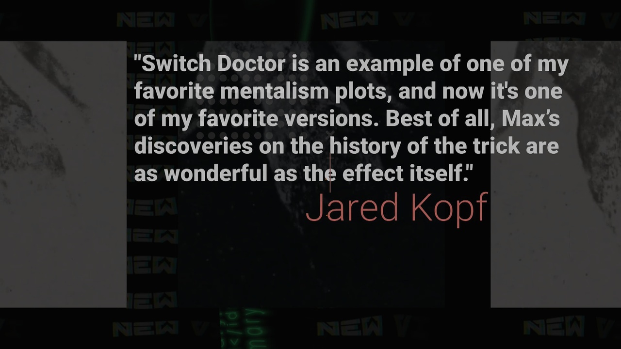 Switch Doctor by Max Maven Instant Download