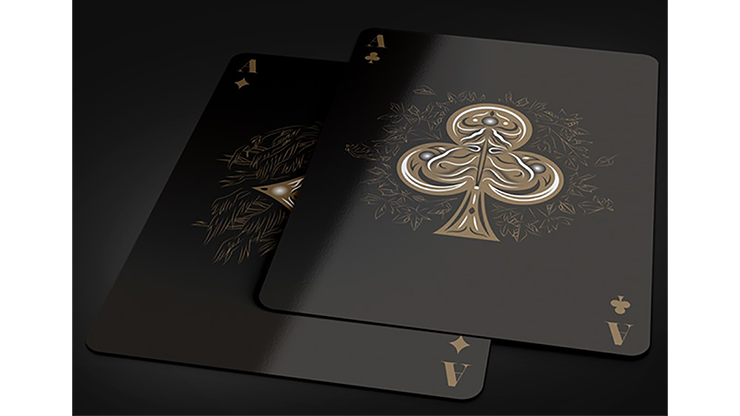Bicycle Realms (Black) Playing Cards
