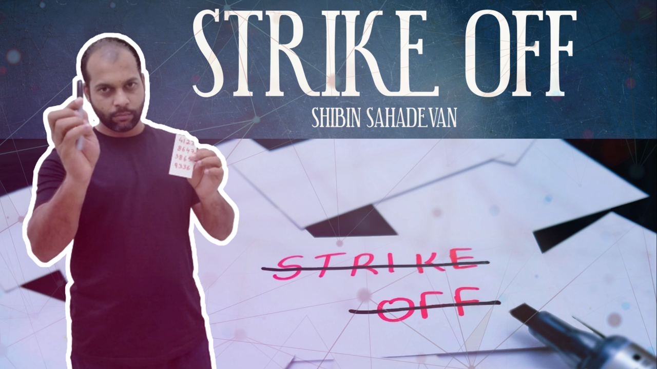 STRIKE OFF by Shibin Sahadevan Instant Download