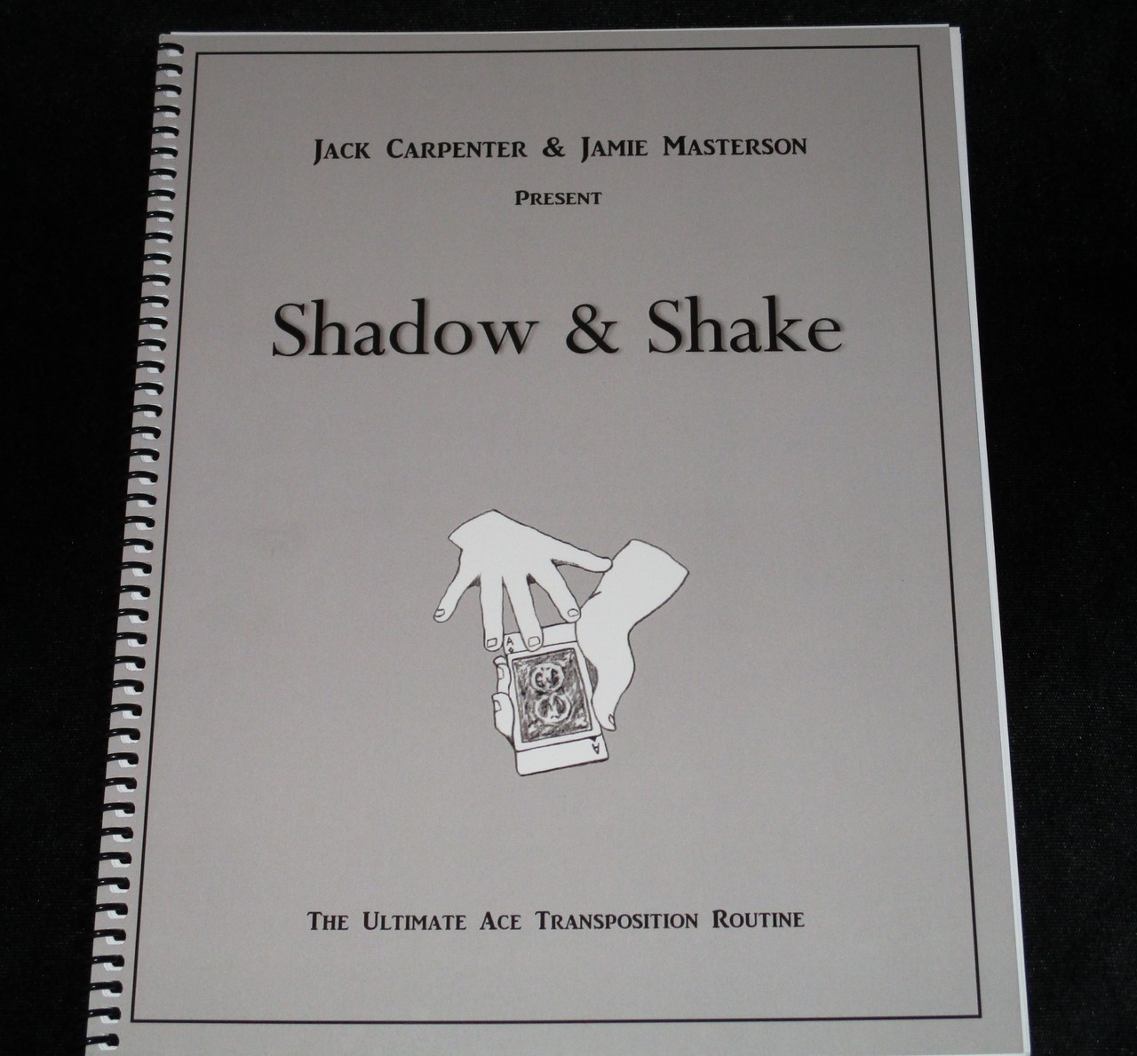 Shadow & Shake by Jack Carpenter and Jamie Masterson Book