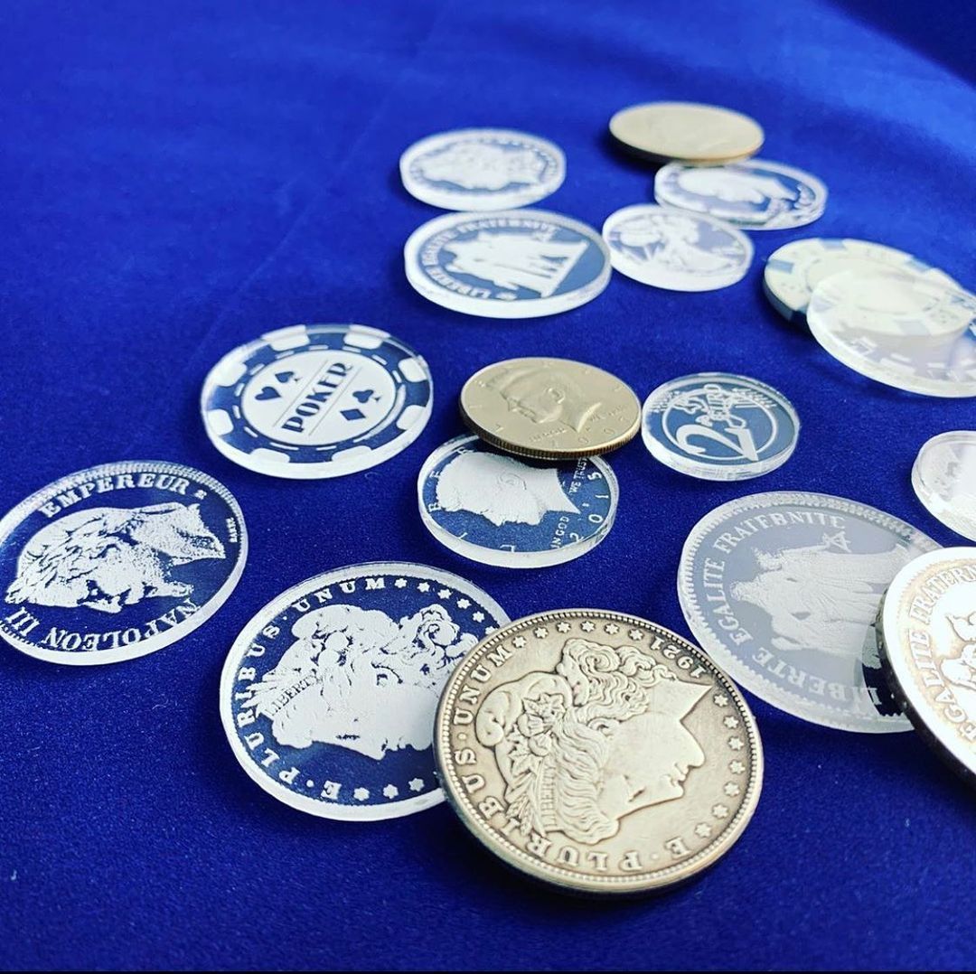 Clear coin by Calix - Kennedy version Coin only