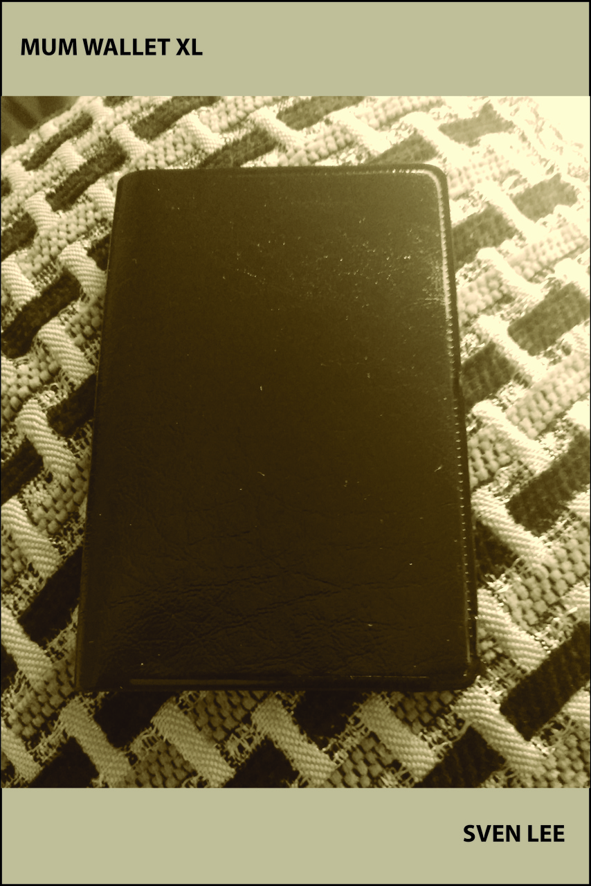 MUM Wallet XL (Black) by Sven Lee Xtra Large