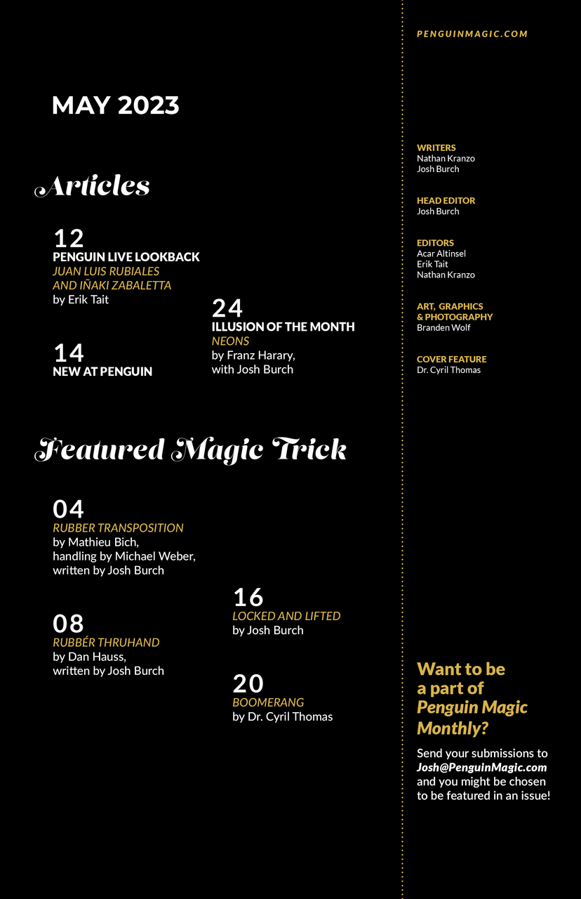 Penguin Magic Monthly: May 2023 Magazine