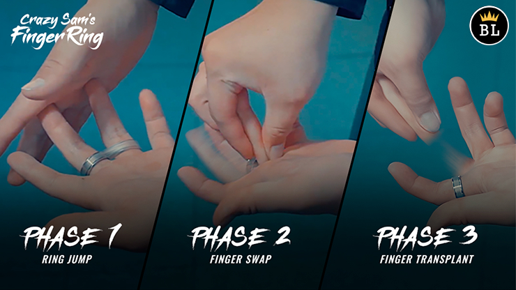 Hanson Chien Presents Crazy Sam's Finger Ring BLACK / EXTRA LARGE ...