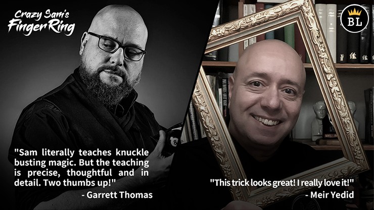 Hanson Chien Presents Crazy Sam's Finger Ring BLACK / SMALL (Gimmick ...