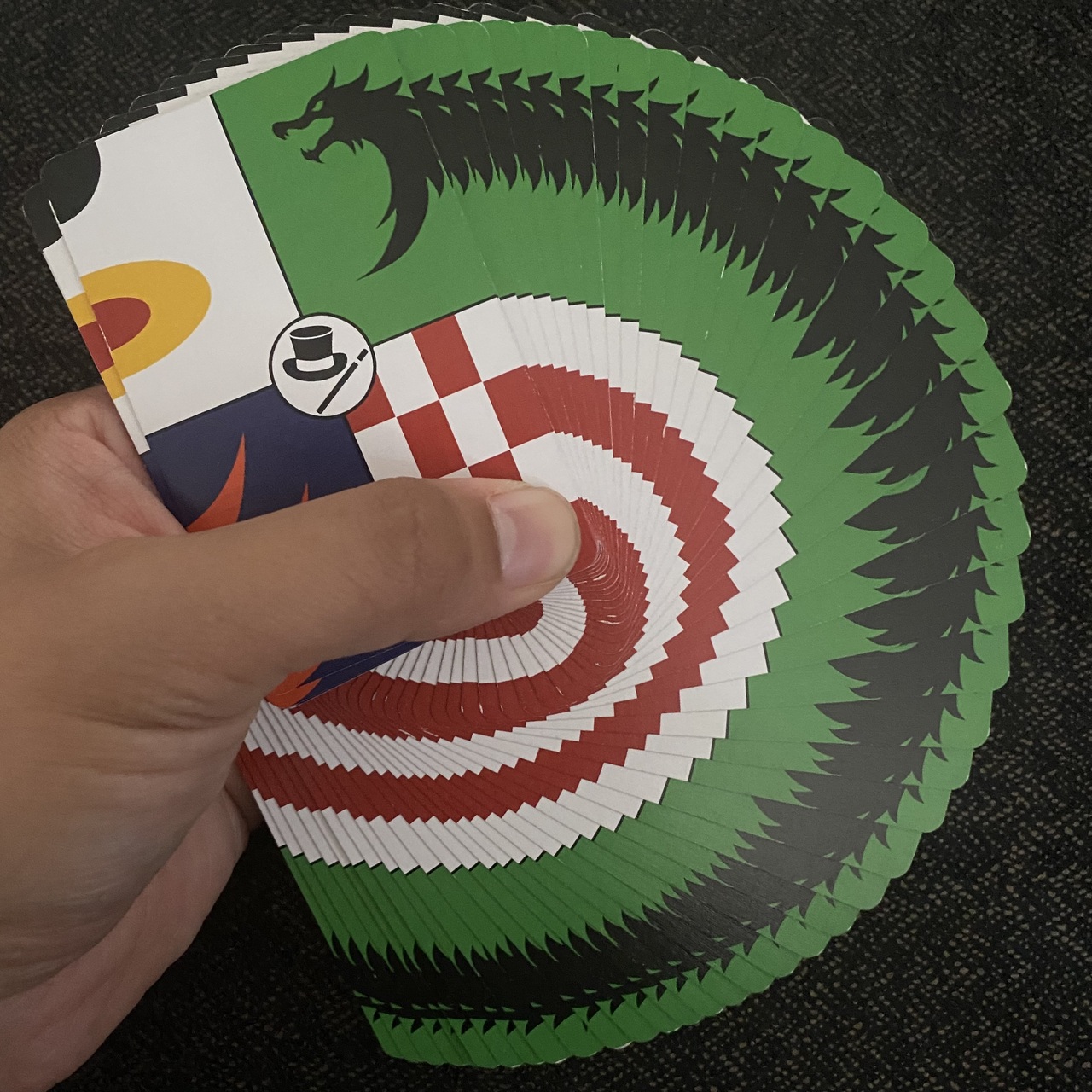 4 Way Magician’s Fanning Cards