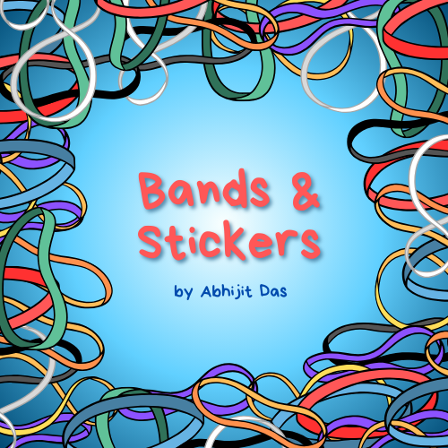 Bands & Stickers by Abhijit Das Instant Download