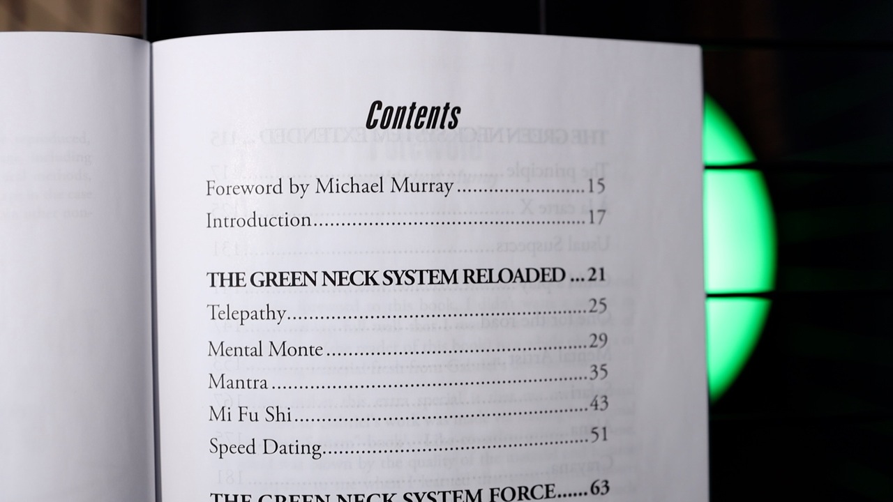 The Green Neck System 2 by Gabriel Werlen Softcover Book