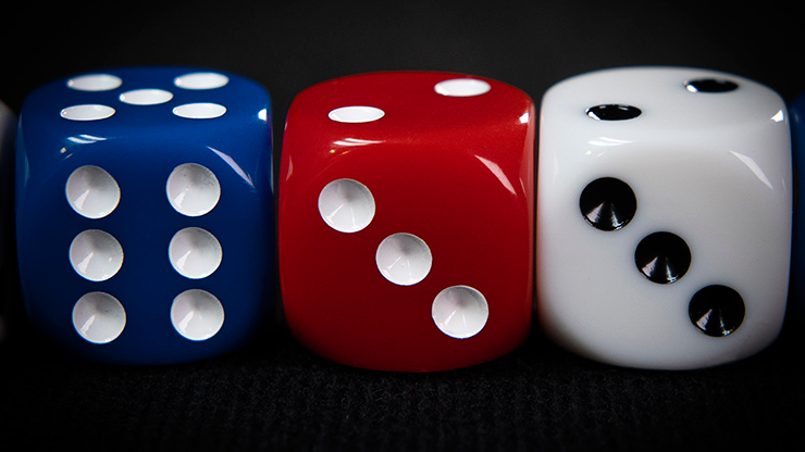 NON GIMMICKED DICE 6 PACK/MIXED by Tony Anverdi