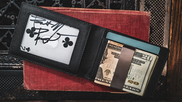 FPS Wallet True Black Leather (Gimmicks and Online Instructions) by ...