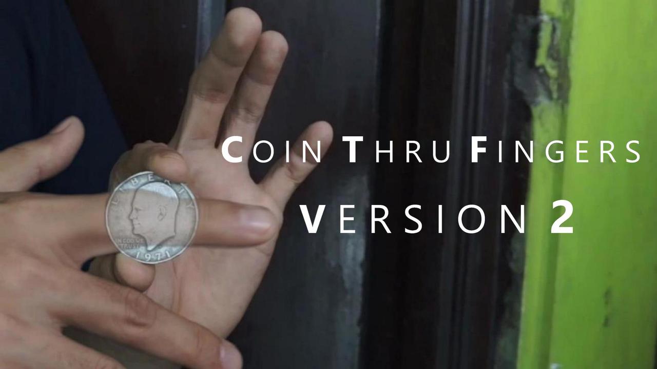 COIN THROUGH FINGERS VERSION 2 by Rogelio Mechilina Instant Download